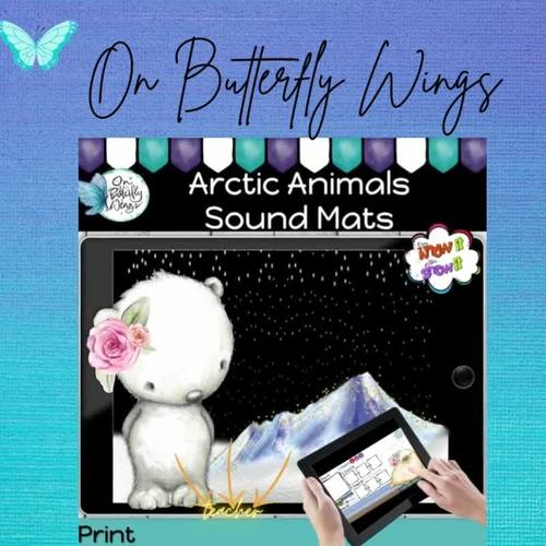 Phonic Sound Mats Arctic Animals by On Butterfly Wings | TPT