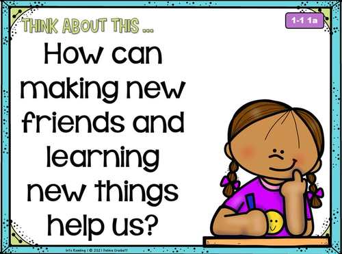 Into Reading, 1st Grade, Module 1, PowerPoint/Google Slides Presentations