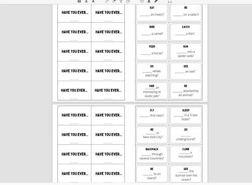 100+ Have You Ever Conversation Cards for Speaking Games and Present ...