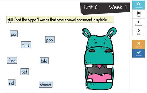 Level 2 | Unit 6 | vce Syllable | BOOM CARDS | Fun Phonics by Teaching ...