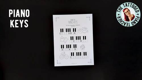 Valentine's Day MUSIC WORKSHEETS BUNDLE | Beginner Piano Worksheets ...