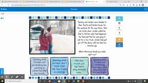 BOOM CARDS™ TEENS social inferences WINTER scenarios digital social ...