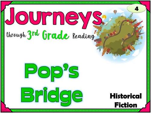 Journeys 3rd Grade Daily Routine Lesson 4 Pop's Bridge | TPT