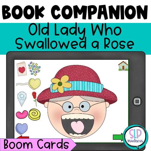 Valentine's Day Speech Therapy Boom l There Was an Old Lady Who ...