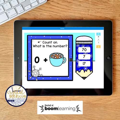 Counting On From 0-10 Boom Cards™ | Distance Learning Digital Task Cards