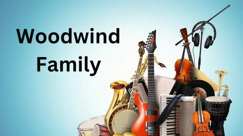 Instrument Families: Woodwind Family "Muhoot" Game by Rachel Reeves Music
