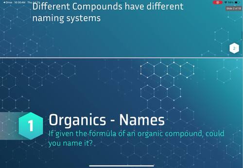 Organic Nomenclature Notes Bundle by Elemental Excellence | TPT
