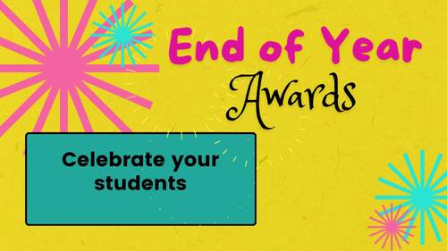 Award Certificates Editable | All Subjects End of Year Awards | TPT