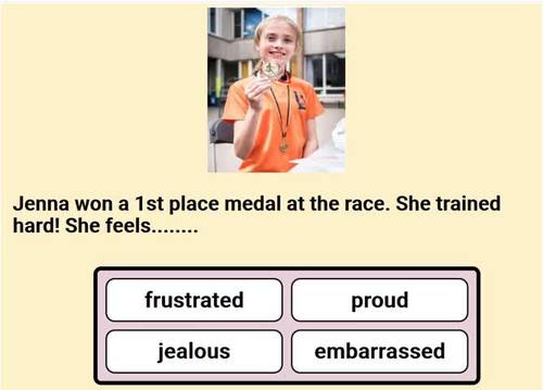 Emotions Scenarios Set 1 BOOM Deck ABA Autism by ABA Treasure Chest