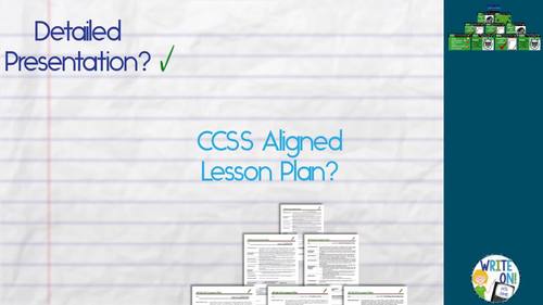 Introduction to Writing Bundle 10 Lessons and Activities | Distance ...