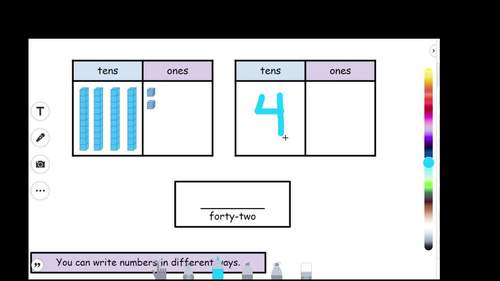 Place Value Practice on Seesaw & Google Classroom (Hundreds, Tens, & Ones)