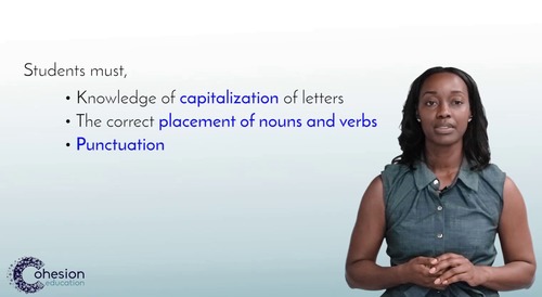 Produce and Expand Complete Sentences by Cohesion Education | TpT