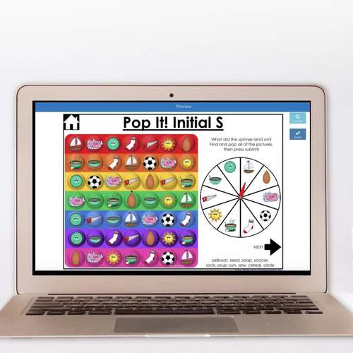 Articulation Pop It BOOM Cards™ for S & S Blends | Speech Therapy