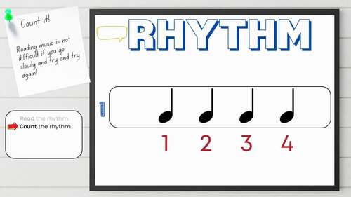 Music Theory COMPLETE Grade 1 ABRSM RHYTHM No Prep Bell Ringers ...
