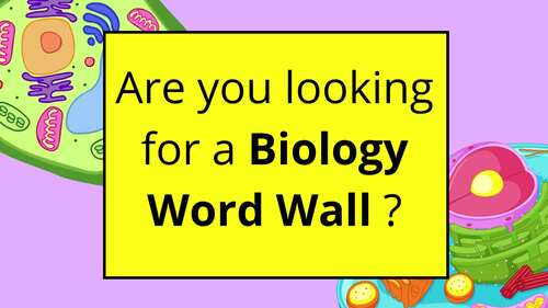 Biology Full Year Bulletin Board Back to School | STAAR Biology EOC Review