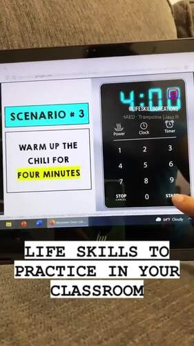 Life Skills - Cooking - Using a Microwave- Food Directions - Recipes