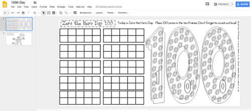 Zero the Hero 100th Day Video Package by KembleFlynn | TPT