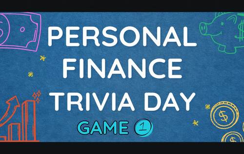 Personal Finance Trivia Day BUNDLE | Financial Literacy Themed Questions