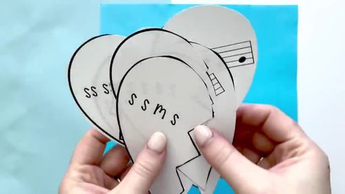 Sol Mi Solfege Matching Heart Game for Valentine's Day Elementary Music ...