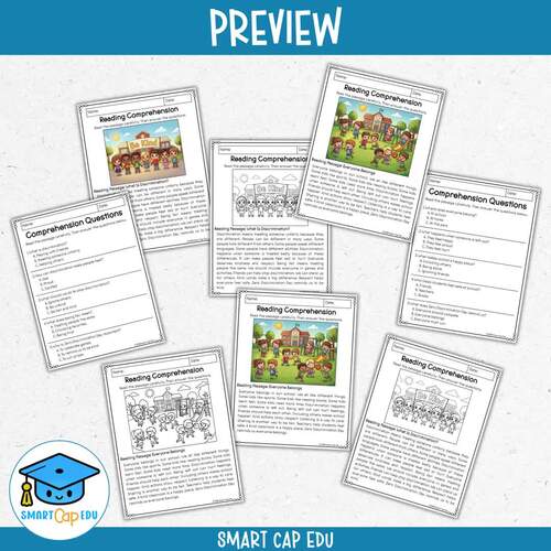 Zero Discrimination Day Reading Comprehension | 1st–2nd Grade by Smart ...