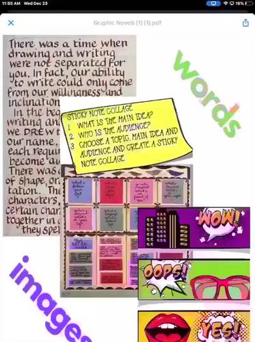 How to Read a Graphic Novel: Overview, Activities by Teacher for Inclusion