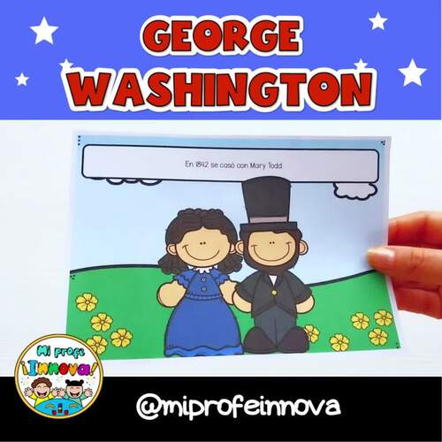 Abraham Lincoln | President's Day Activities in Spanish - Día de los ...