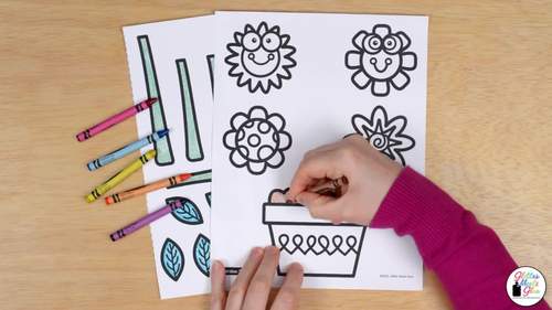 Spring Flower Craft, Writing Prompts, PowerPoint for After Spring Break ...