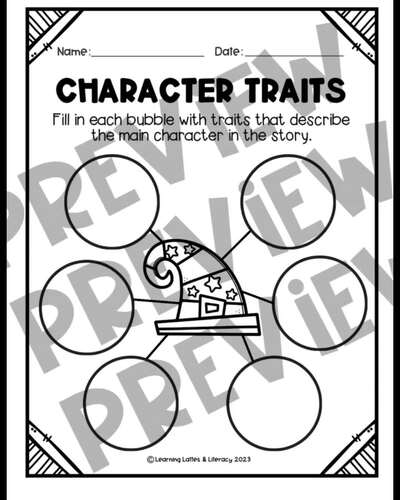 Catch a Witch Reading Activity Halloween Room Broom Halloween Graphic ...