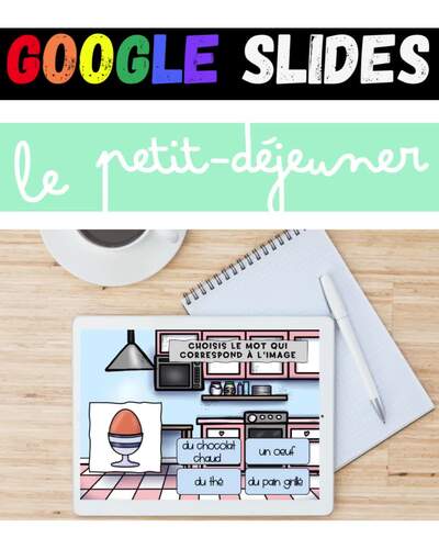 Breakfast Activity in French - Easy Fun French Activities - Le Petit ...