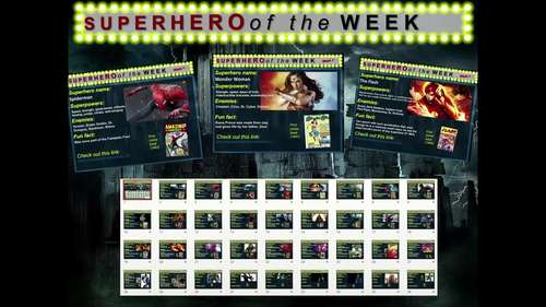 SUPERHEROES 7-PACK BUNDLE: heroes of the week, games, activities, and more