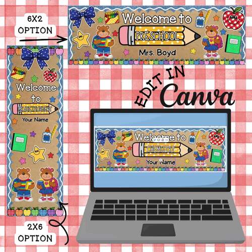 90s Retro Vintage Classroom Decor Banner - Music Walgreens Banner Template