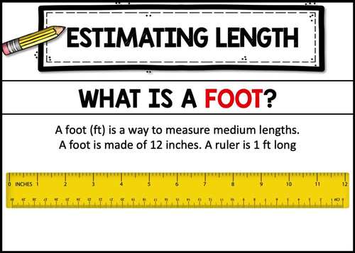 Estimating Length Boom Cards with Audio & Printable Math Measurement ...