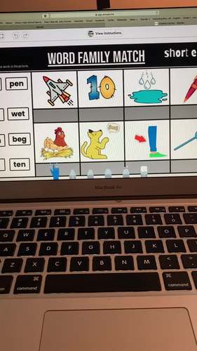 Short Vowel Word Match by Teaching with Tris Resources | TPT