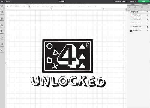Level Four Gamer Birthday SVG by BlackSnowShopTH | TPT