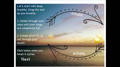 Mindfulness Morning Routine BOOM CARDS Digital Activity for Distance ...