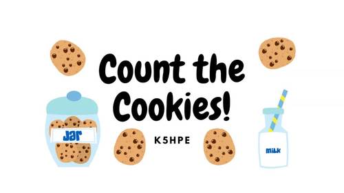 Count the Cookies (with Voice-Over), Numbers 1-9, Math, Counting ...
