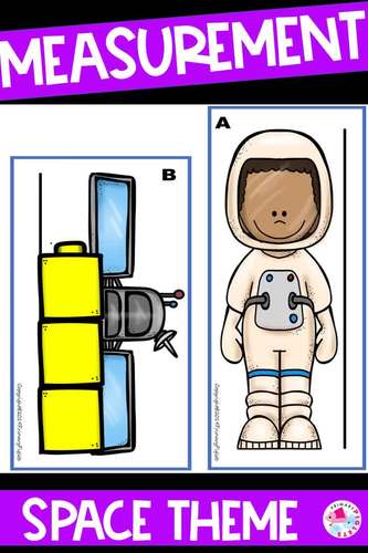 OUTER SPACE Activities Nonstandard Measurement Math Center 1st & 2nd Grade