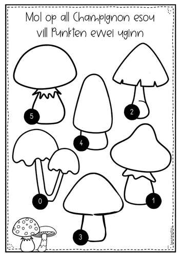De Champignon - Fichen by teaching101lu | TPT
