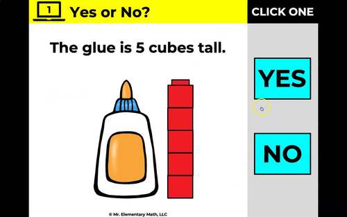 1st Grade Measuring and Comparing Length Digital Math Games | Distance ...
