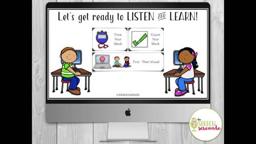 EDITABLE Digital Visual Schedules with Tokens - Balloons and Games