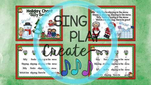 Holiday Music Chants: Rhythm, Pre-Note Reading and Body Percussion ...