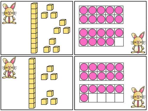 Easter Theme Teen Numbers by Erika Deane | Teachers Pay Teachers