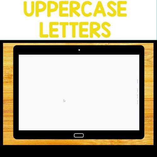 Find The Letter -Uppercase Letters - Letter Recognition Boom Cards