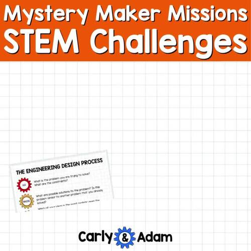 Mystery Maker Missions - Back to School STEM Challenges and Activities