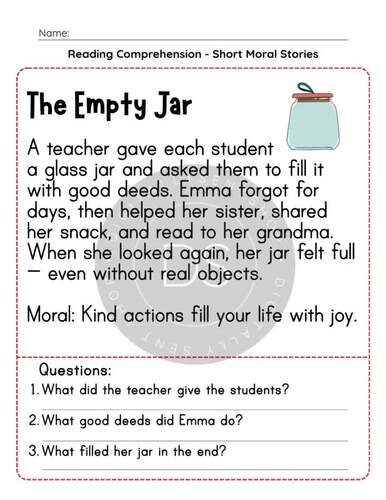 Short Moral Stories for Kids | 25 Fables for Kids Reading Comprehension