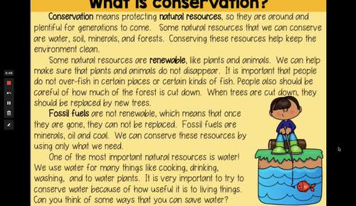 Conservation and Natural Resources Activities: Print and Digital
