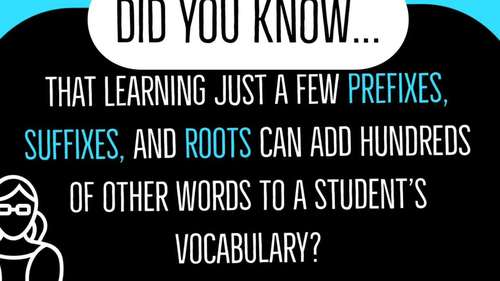 Science of Reading Morphology Notebook Activities Root Words Prefixes ...