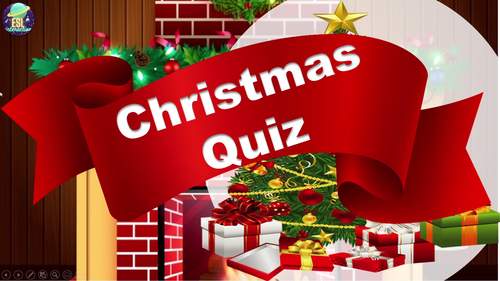 Christmas Quiz ESL/ELL Powerpoint Lesson. by ESL Interactive | TPT