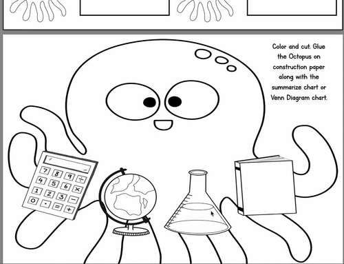 "How To Get Your Octopus To School" Book Activities by Teaching 5th in Nash