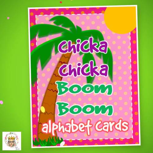 Chicka Chicka BOOM BOOM Alphabet cards by XOXO Beanie | TPT